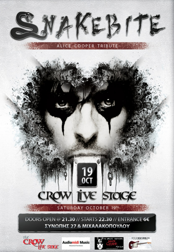 Snakebite (Alice Cooper Tribute Band) Live - XpatAthens.com